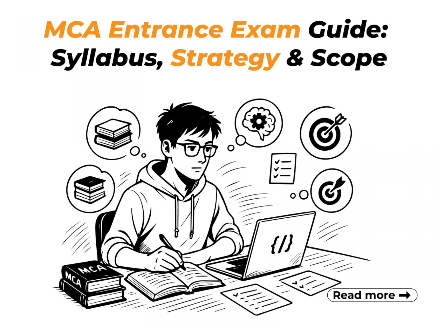 Top MCA Entrance Exam in india , Syllabus, Strategy & Scope