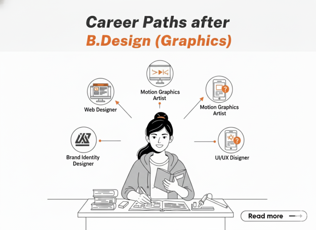 Career Paths after B.Design Graphics: Opportunities & Scope