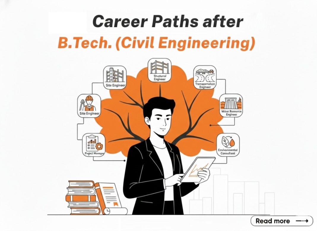 Career Paths after B.Tech. Civil Engineering: Opportunities