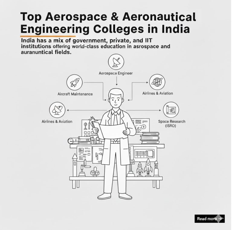Top Aerospace & Aeronautical Engineering Colleges in India