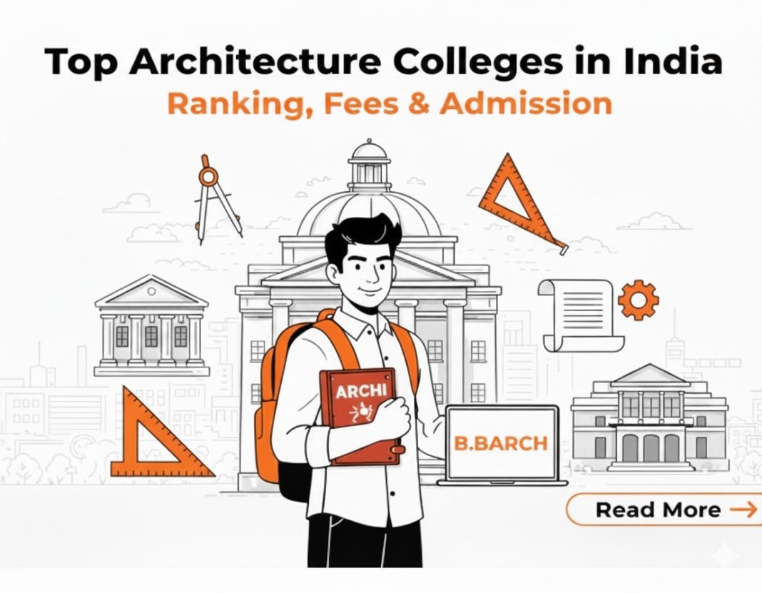 Top Architecture Colleges in India: Ranking, Fees & Admission