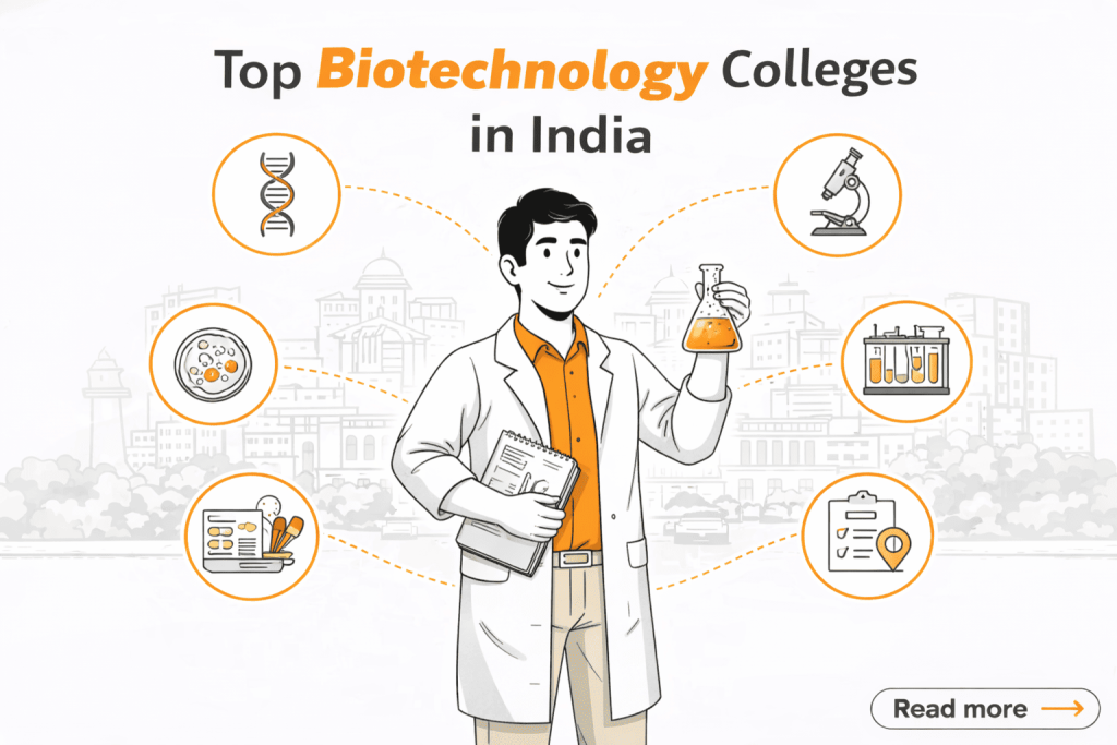 Top Biotechnology Colleges in India | Courses & Placements